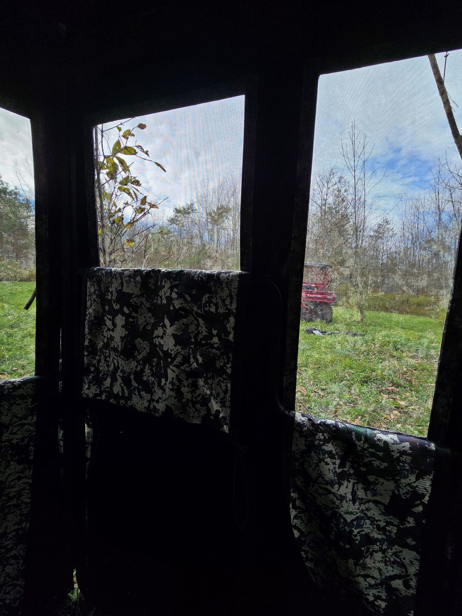 Hawk Warrior Down and Out Ground Blind Review - North American Deer Hunter